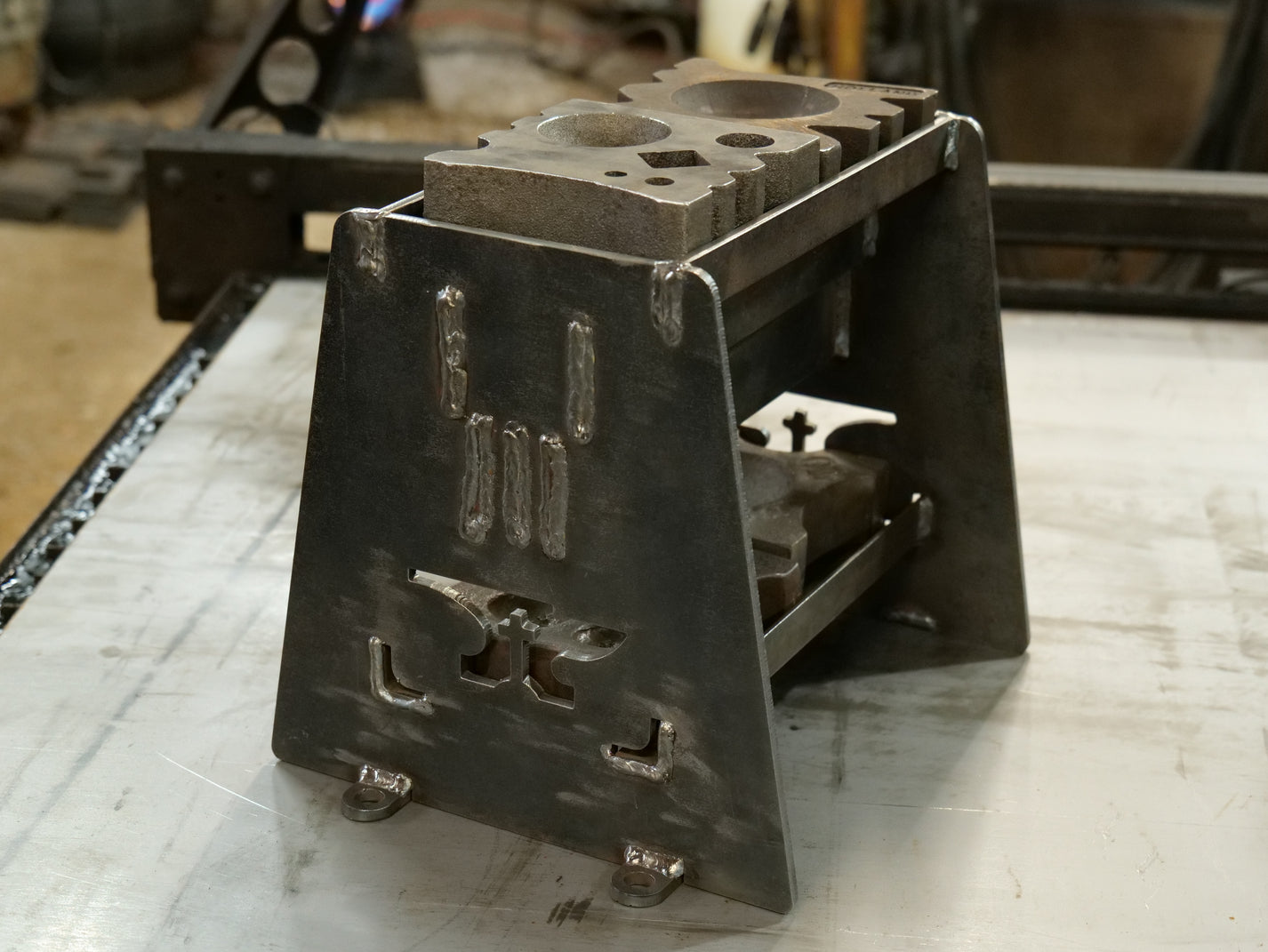 Mini Swage Block Stand Kit – Christ Centered Ironworks