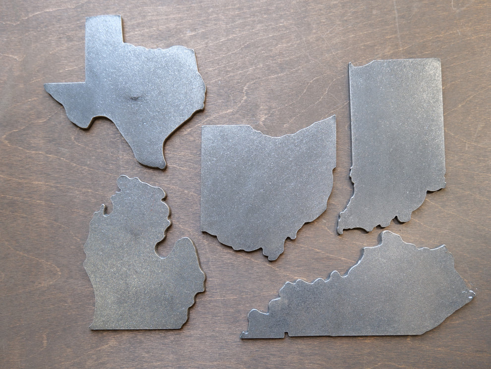 State Trinket Bowl Blank (Mild Steel) – Christ Centered Ironworks
