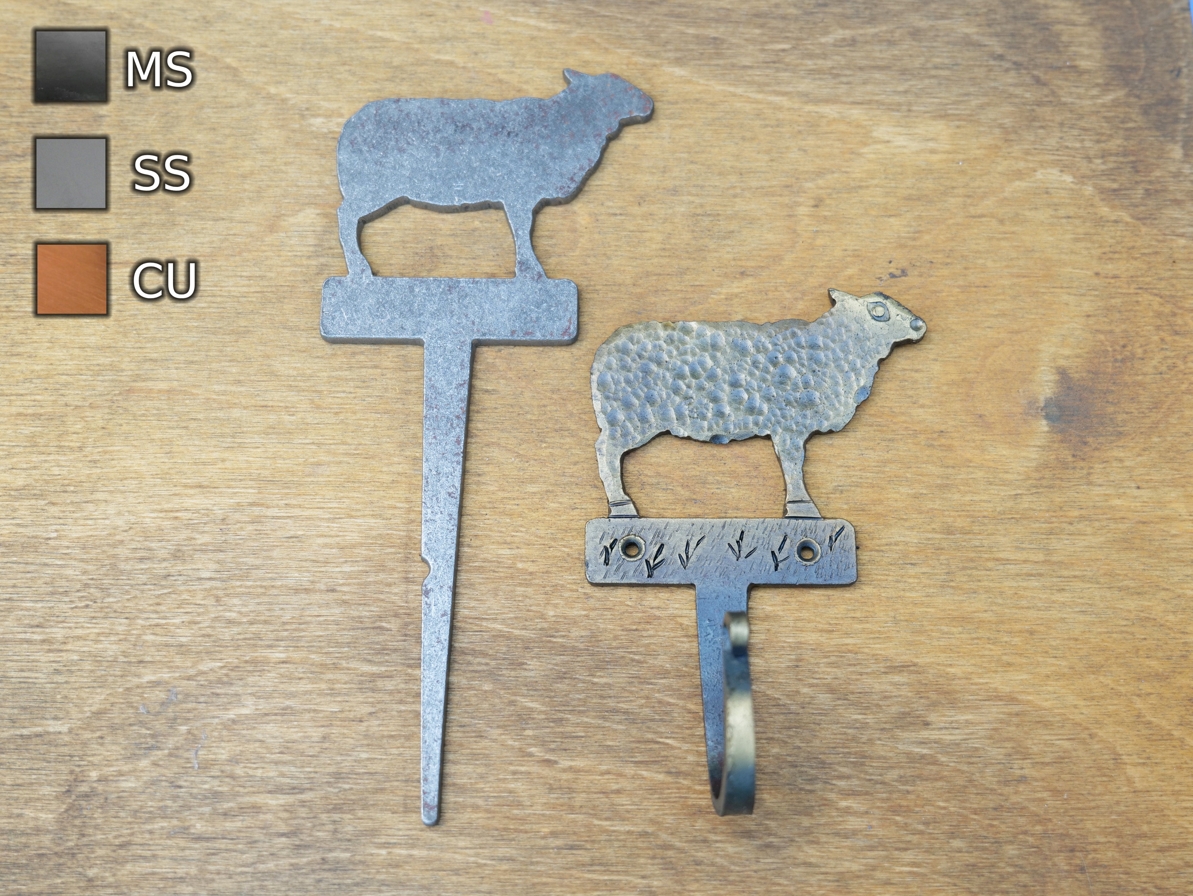 Sheep Hook Blank – Christ Centered Ironworks