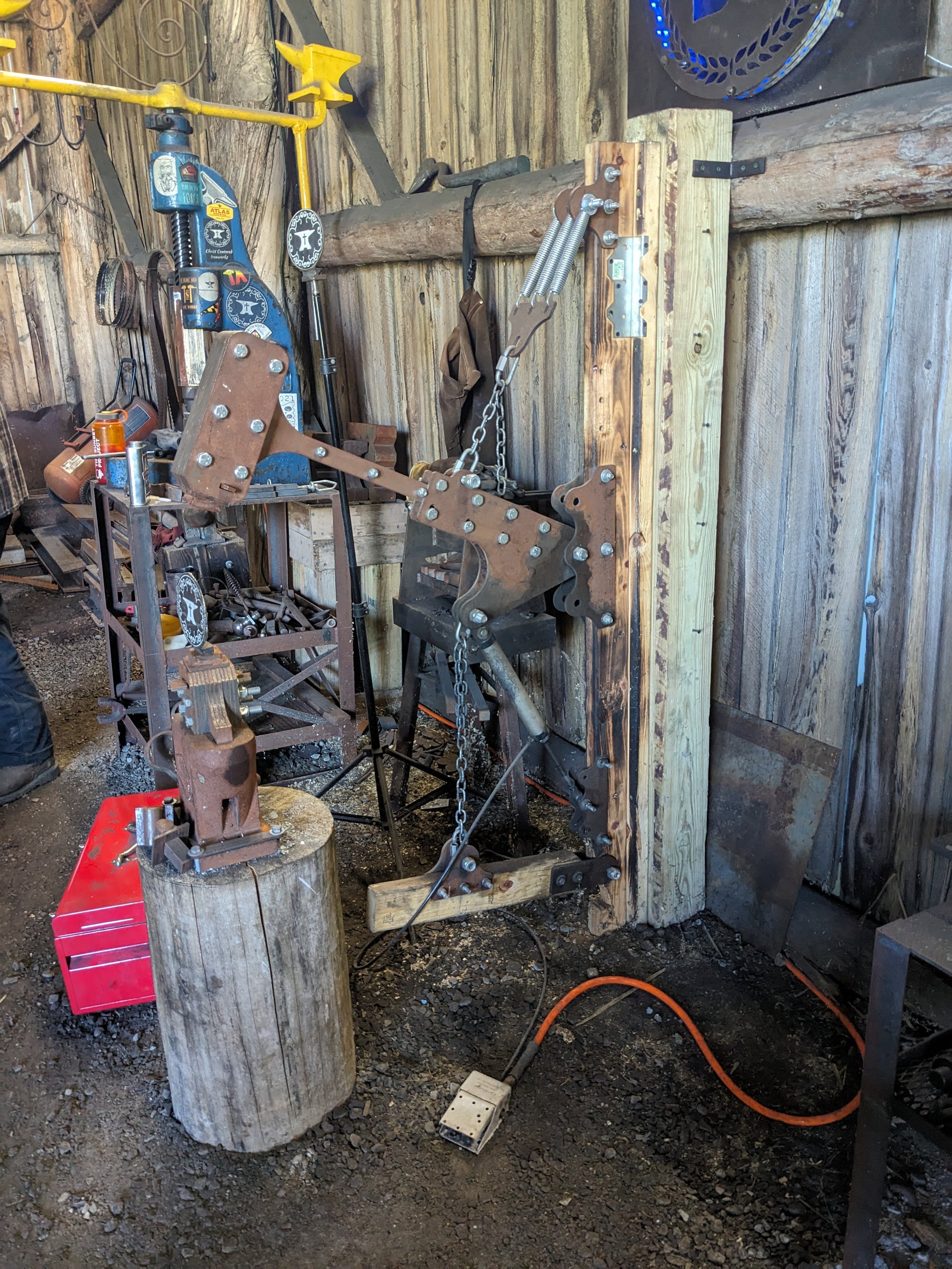 Treadle Hammer KIT with Air Assist AND Heavy Hammer Upgrade – Christ ...