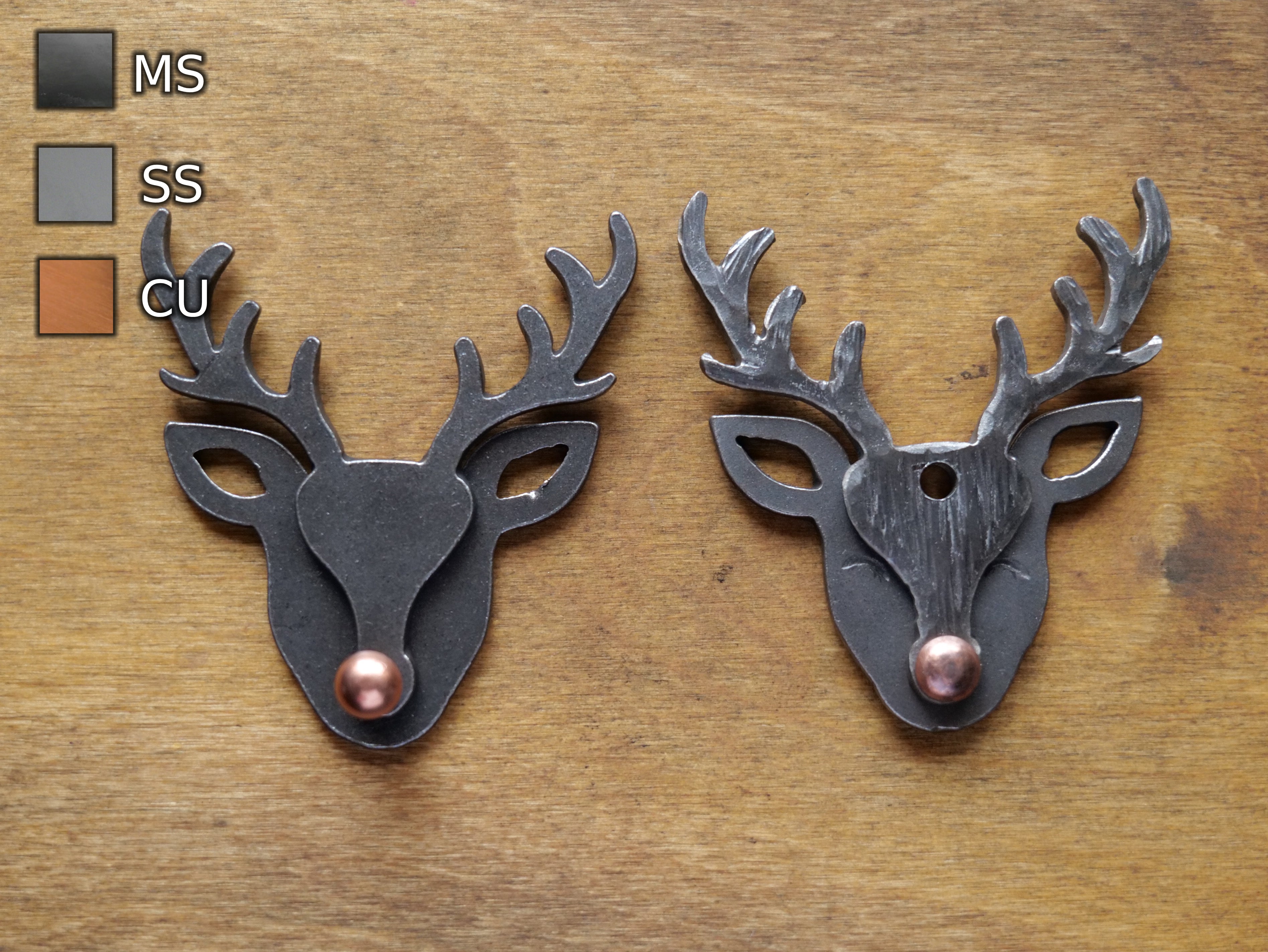 Deer Ornament Kit – Christ Centered Ironworks